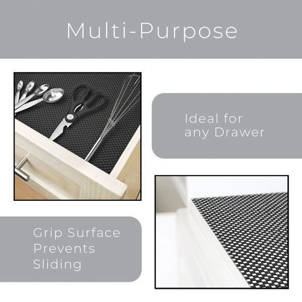 Smart Design Shelf Liner Premium Grip - (18 Inch x 48 Feet) - Drawer ...